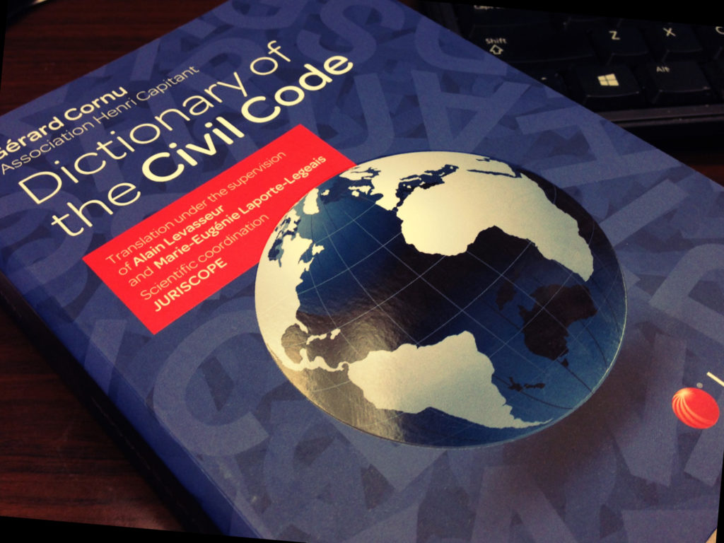 Dictionary of the Civil Code - Henri Capitant